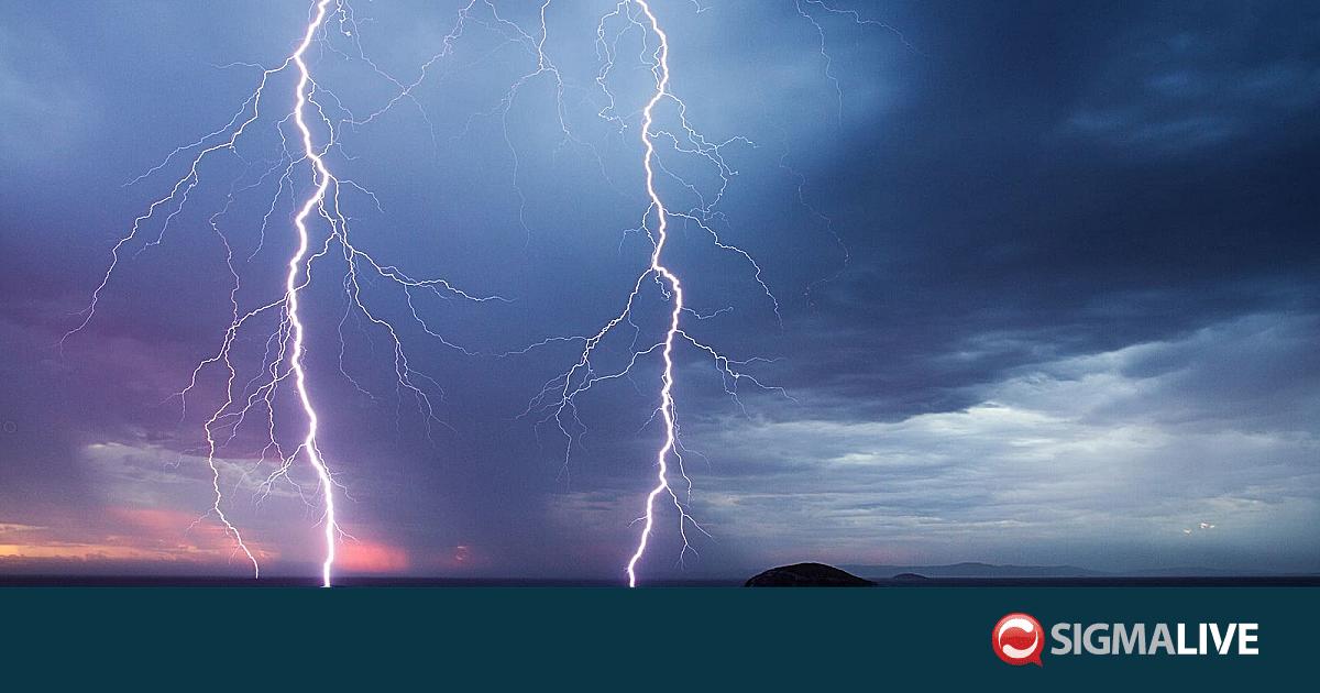 Κίτρινη προειδοποίηση για καταιγίδες και χαλάζι - Sigmalive