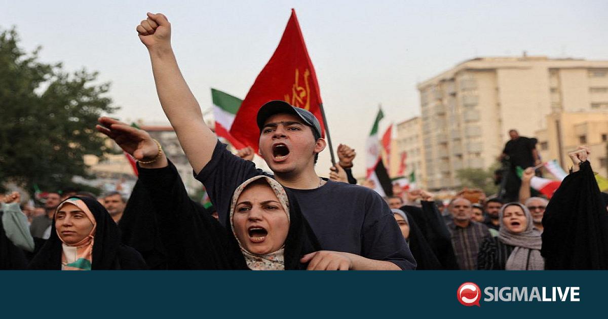 Συγκεντρώσεις στην Τεχεράνη, συγκρούσεις στο δυτικό Ιράν - Sigmalive