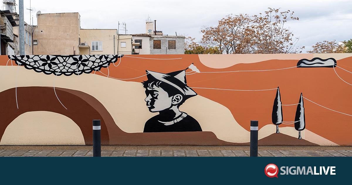 Οι πολλαπλές όψεις της Τρικούπη στο mural που κοσμεί την παλιά Λευκωσία ...