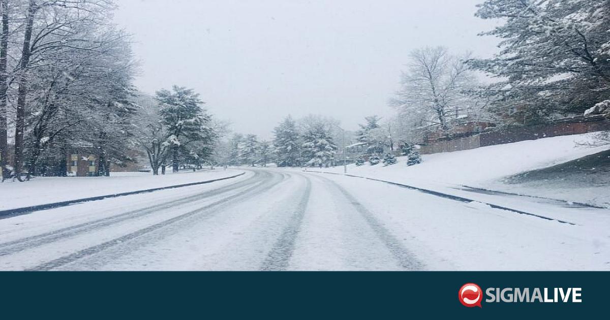 Αυτοί οι δρόμοι επηρεάζονται λόγω των έντονων καιρικών φαινομένων ...