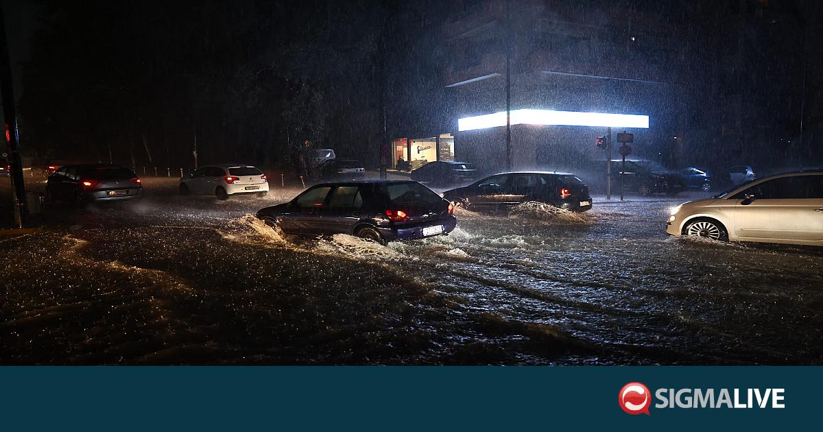Ελλάδα: Σαρώνει η κακοκαιρία την χώρα, φούσκωσαν ποτάμια - Βίντεο ...