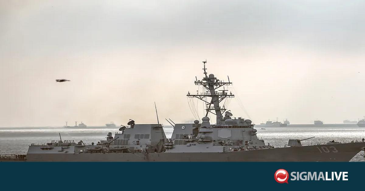 ΒΙΝΤΕΟ: Η στιγμή της σύγκρουσης των δύο πολεμικών πλοίων των ΗΠΑ στη ...