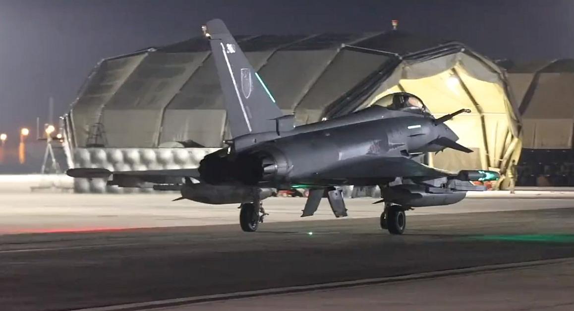Σε ετοιμότητα τα Βρετανικά Typhoon που έφτασαν στην RAF Ακρωτηρίου (ΒΙΝΤΕΟ) - Sigmalive