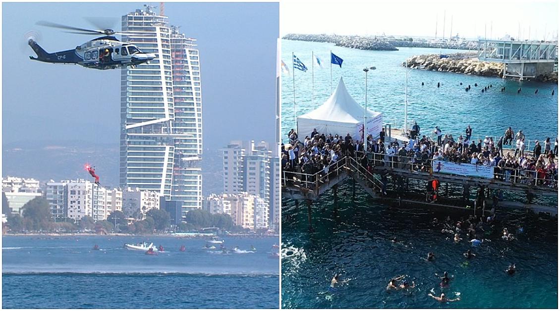Λεμεσός: Κολύμπησαν για τους Μικρούς Ήρωες του Παιδοογκολογικού (ΒΙΝΤΕΟ ...