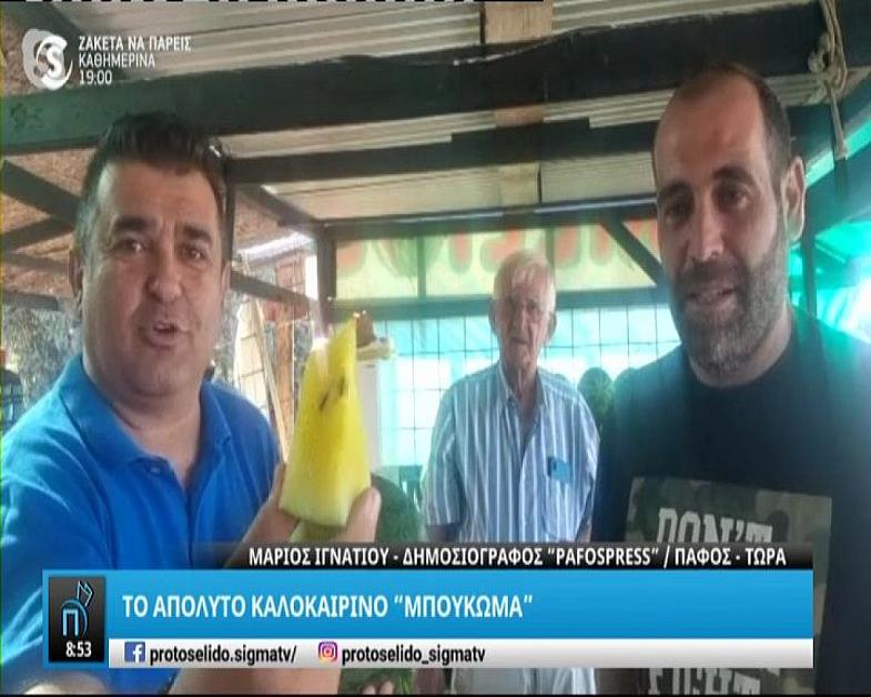 ΒΙΝΤΕΟ: Το κίτρινο καρπούζι που κυκλοφορεί στην κυπριακή αγορά - Sigmalive