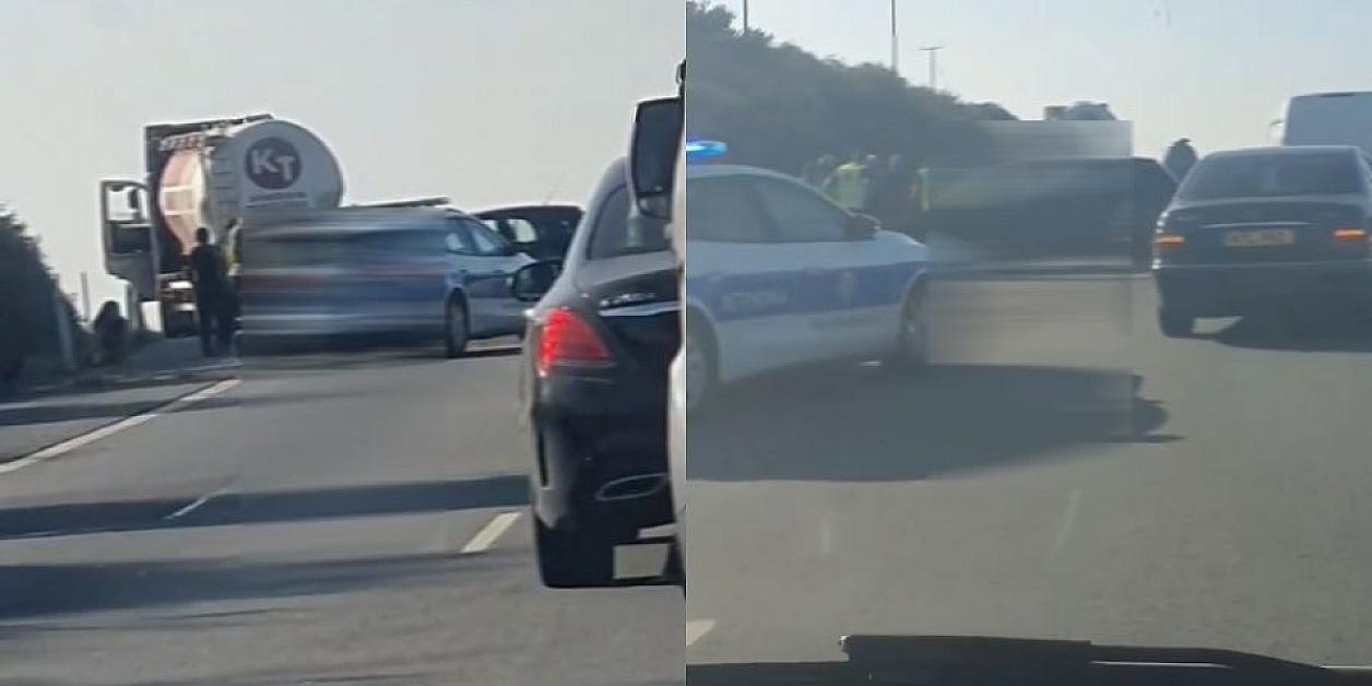 ΒΙΝΤΕΟ: Οδηγός προσέκρουσε σε κιγκλίδωμα στον αυτο/δρομο Λ/σιας-Λ/σου ...