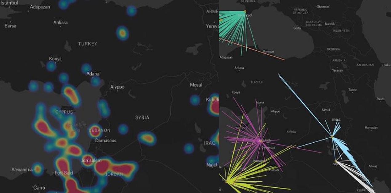Νέοι χάρτες των περιοχών που επηρεάστηκαν από παρεμβολές GPS - Η θέση Κύπρου - Sigmalive