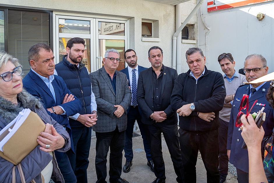 Προβλήματα σε Αγ.Αθανασίο και Αγ.Τύχωνα διαπίστωσε ιδίοις όμμασι Eπ ...