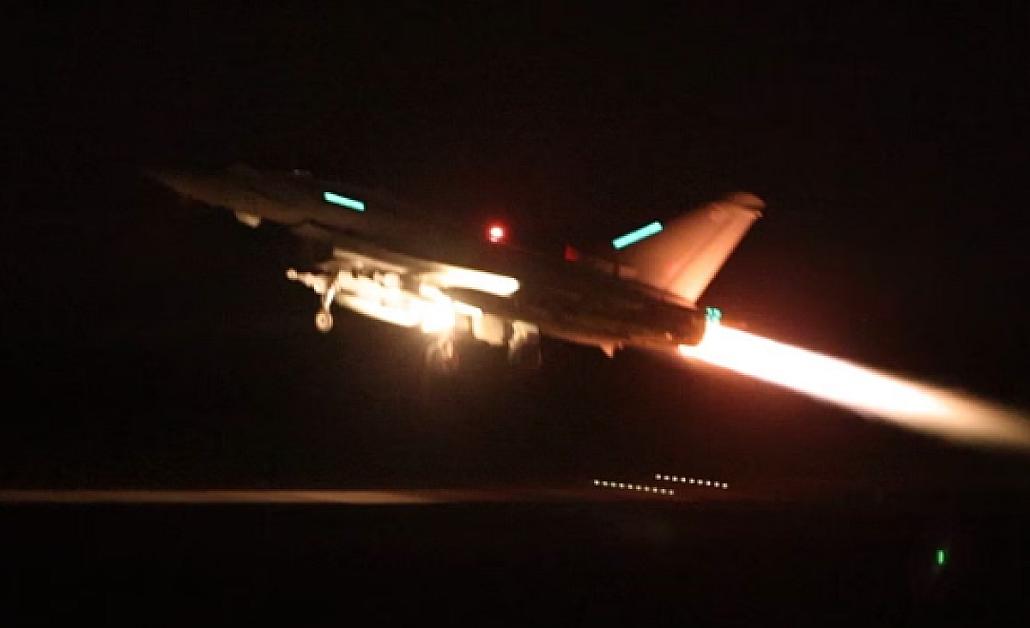 Βίντεο από το RAF Typhoon που απογειώθηκε ξανά από τις βάσεις Ακρωτηρίου - Sigmalive