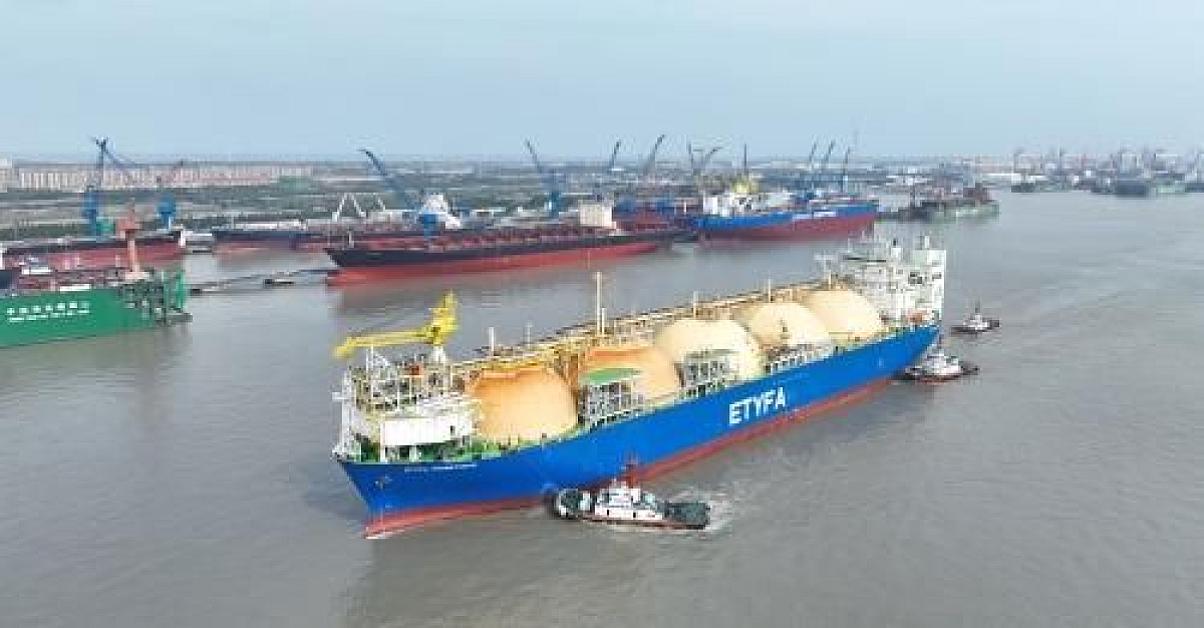 Η COSCO παραδίδει τo πρώτo FSRU στην Κύπρο - Sigmalive