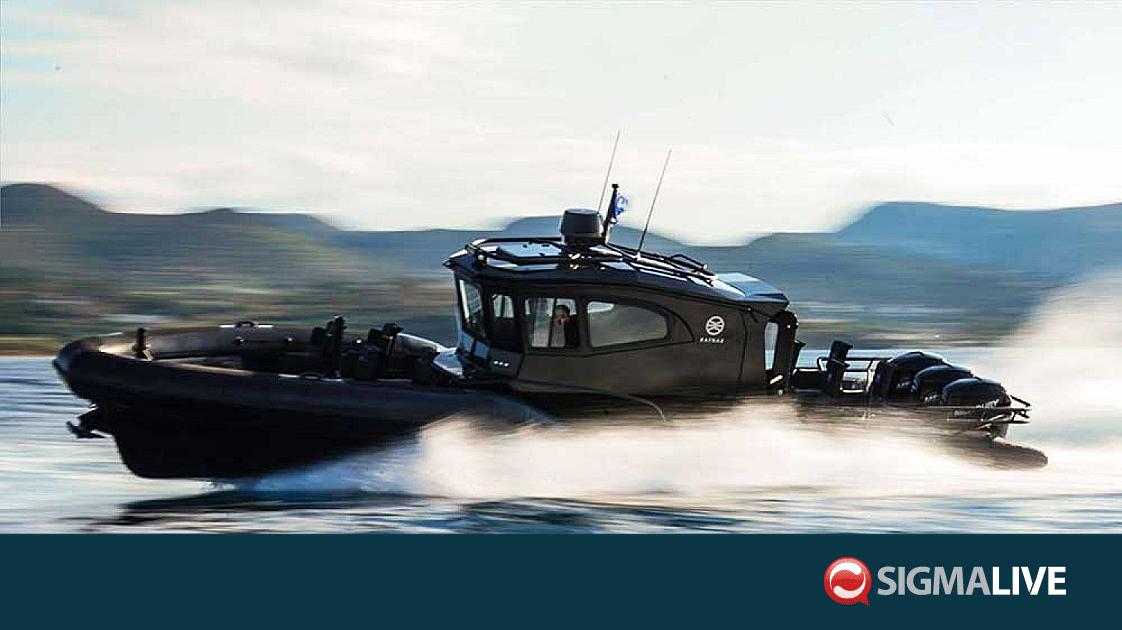 Προστέθηκε στον στόλο της Διοίκησης Ναυτικού σκάφους τύπου Rafnar 40 - Sigmalive