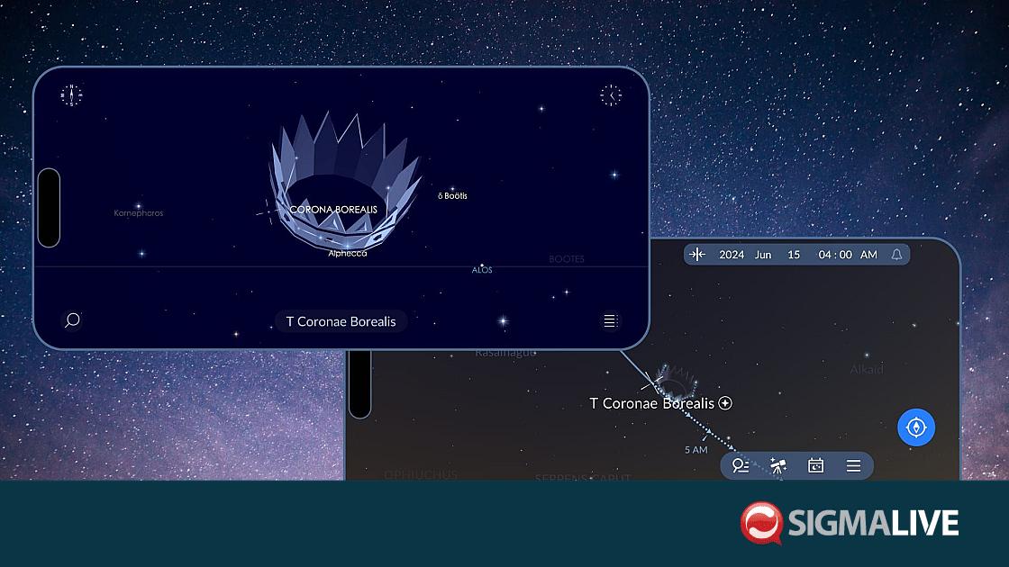 Mοναδική εμπειρία ζωής - Έκρηξη στο αστρικό γαμήλιο Στεφάνι της Αριάδνης (VID) - Sigmalive