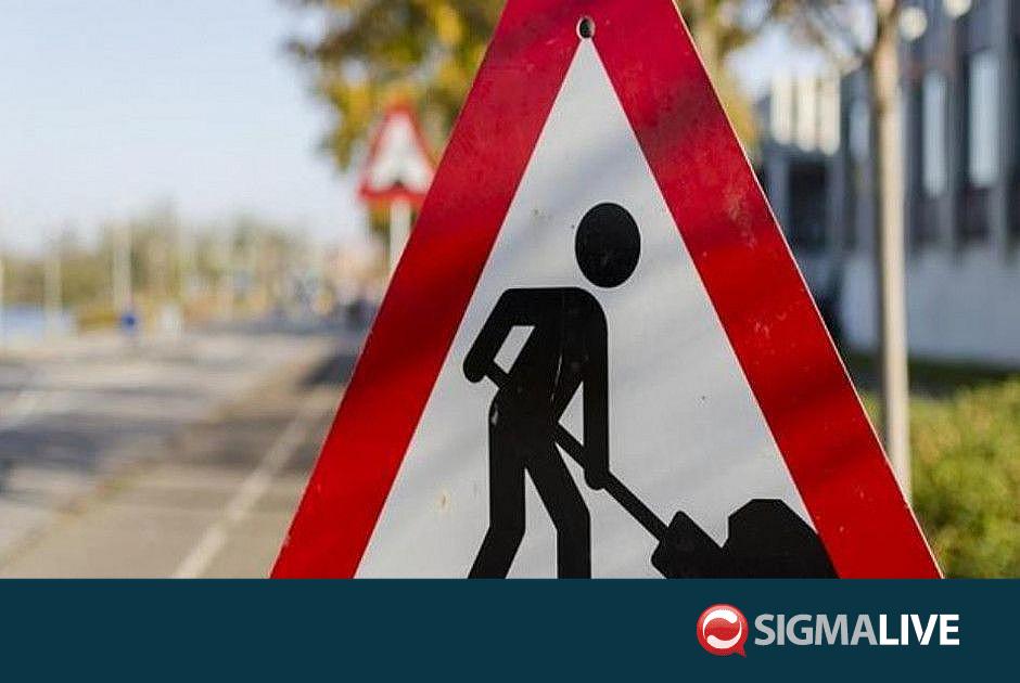 Εργασίες επιδιόρθωσης του οδοστρώματος στον αυτοκινητόδρομο Λευκωσίας ...