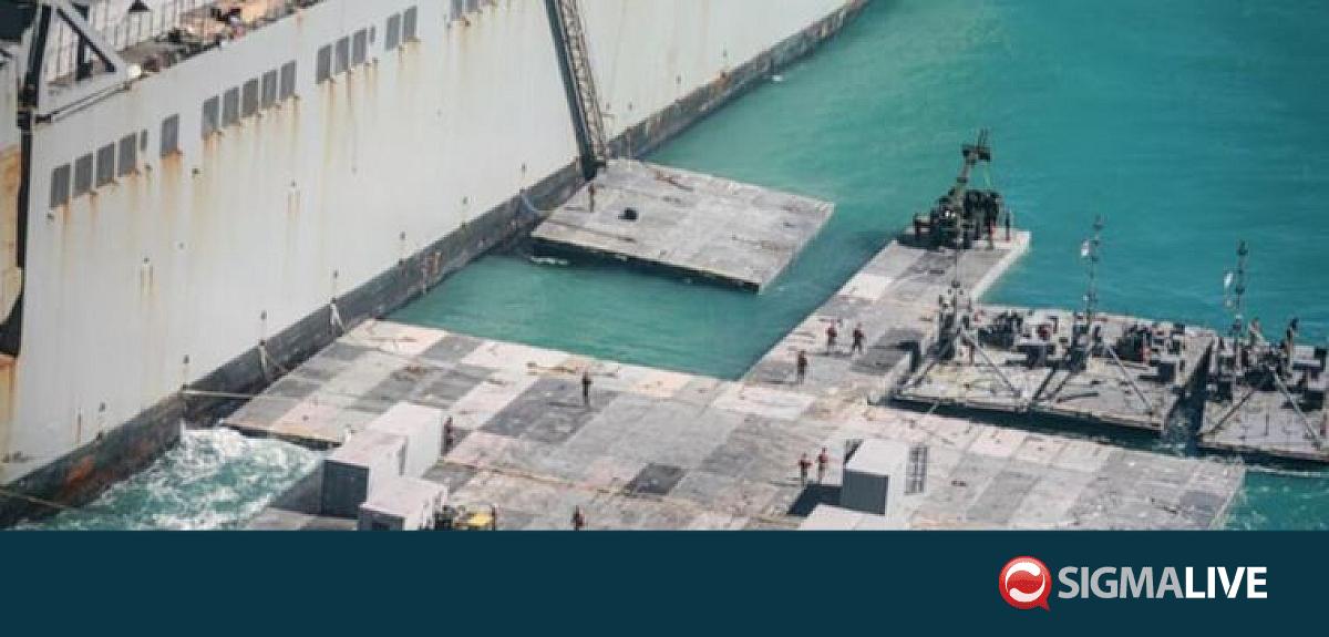 Γκότσης: Άνω των 8.600 τ. βοήθειας στη Γάζα μέσω προβλήτας από Μάιο - Sigmalive