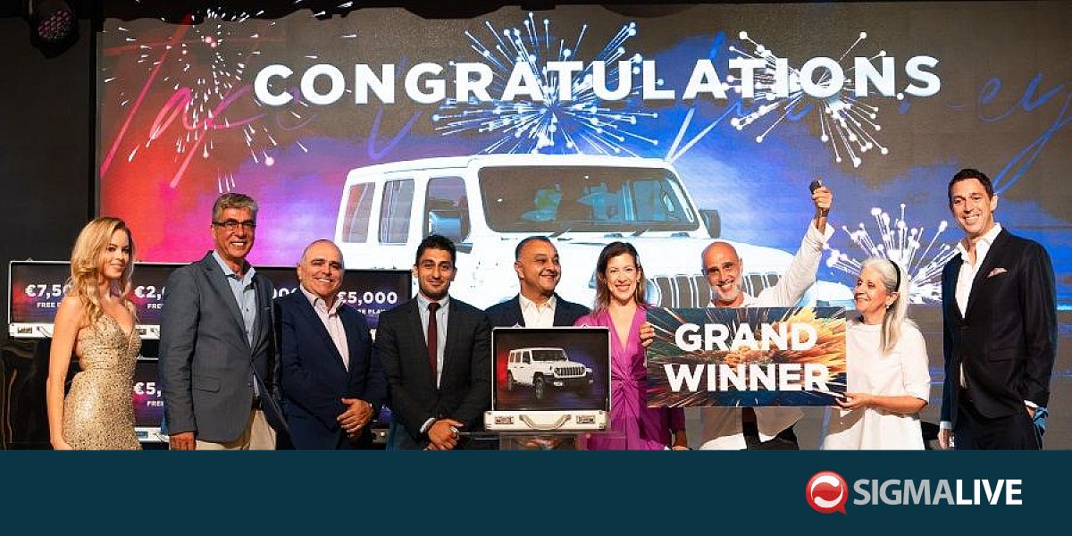 Το City of Dreams γιόρτασε τα πρώτα του γενέθλια χαρίζοντας ένα Jeep Wrangler - Sigmalive