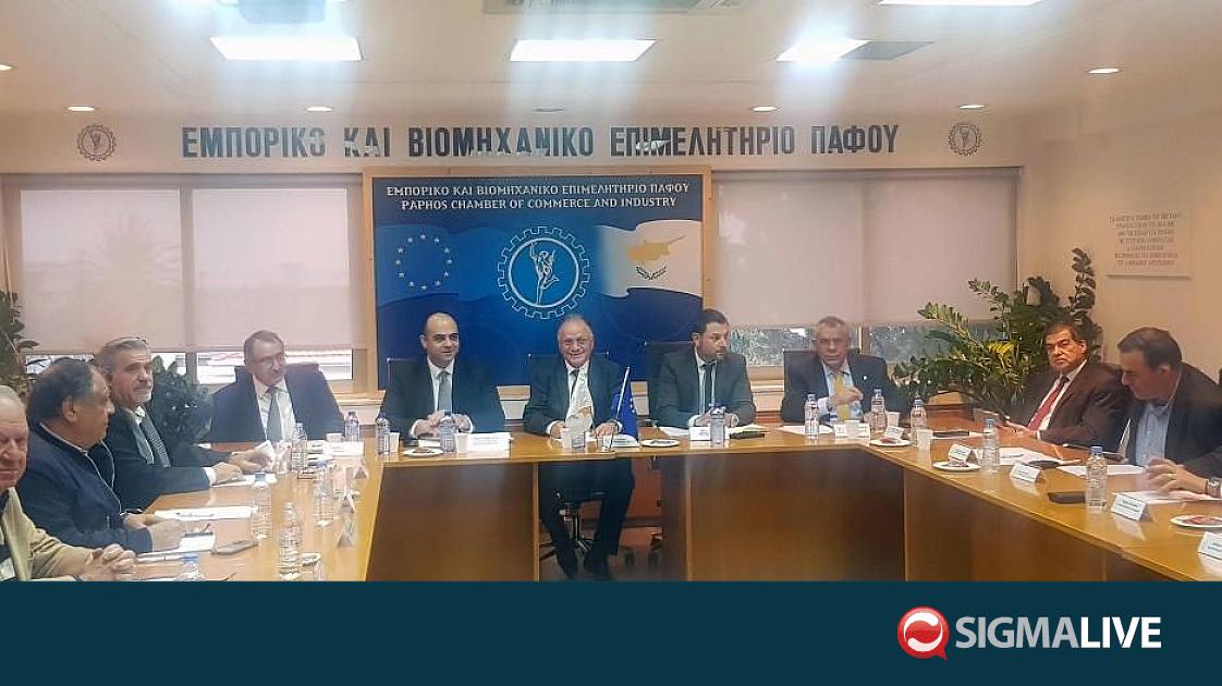 Εμβάθυνση σχέσεων συζήτησαν ΕΒΕ Πάφου-Ύπατος Αρμοστής Ινδίας στην Κύπρο ...