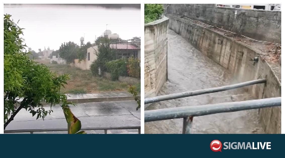 Καλοκαιρινή μπόρα στην Κύπρο-Καταρρακτώδεις βροχές σε πολλές περιοχές (BINTEO) - Sigmalive