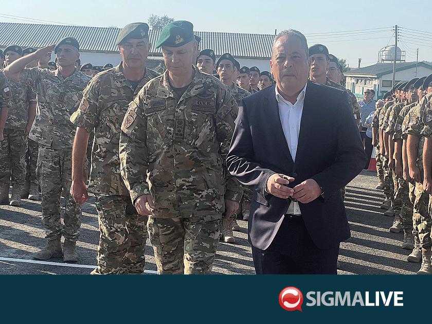 Ορκίστηκαν οι νεοσύλλεκτοι - «Νέο πολυσχιδή ρόλο ανέλαβε η ΕΦ» λέει ο Πάλμας - Sigmalive