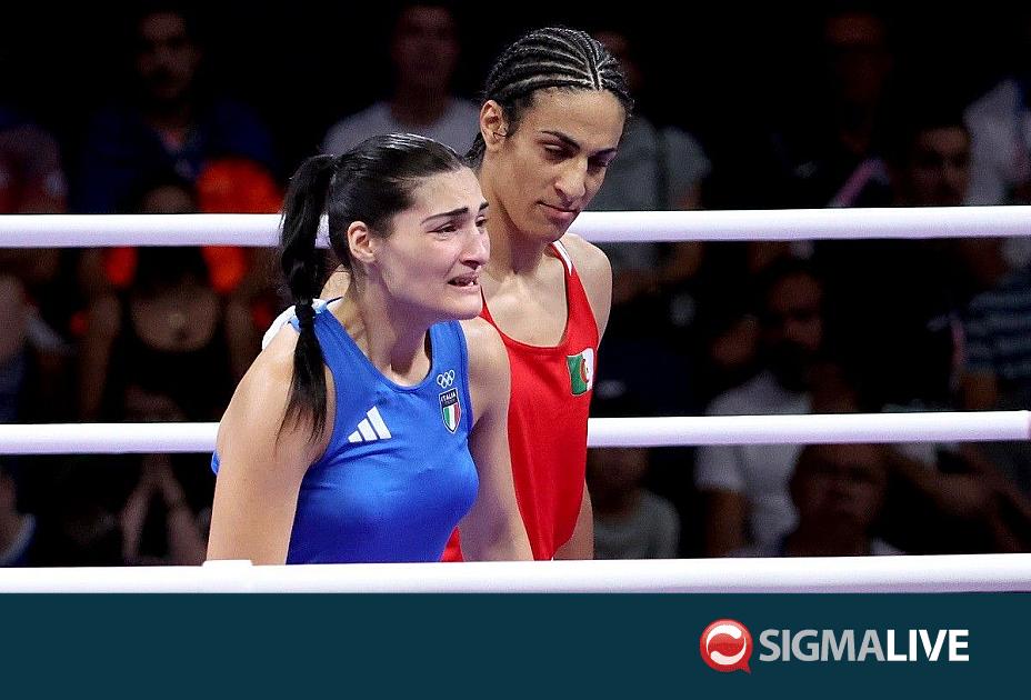 Παρίσι 2024: Ιταλίδα πυγμάχος αποσύρθηκε μετά από γροθιά σε 46” - Sigmalive