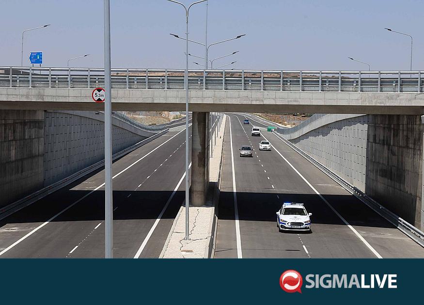 Περιμετρικός Λευκωσίας: Παραδόθηκε η πρώτη φάση του (ΒΙΝΤΕΟ) - Sigmalive