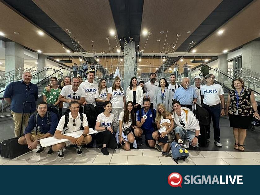 Στην Κύπρο το καμάρι μας, ο Ολυμπιονίκης Παύλος Κοντίδης (ΦΩΤΟ/BINTEO) - Sigmalive