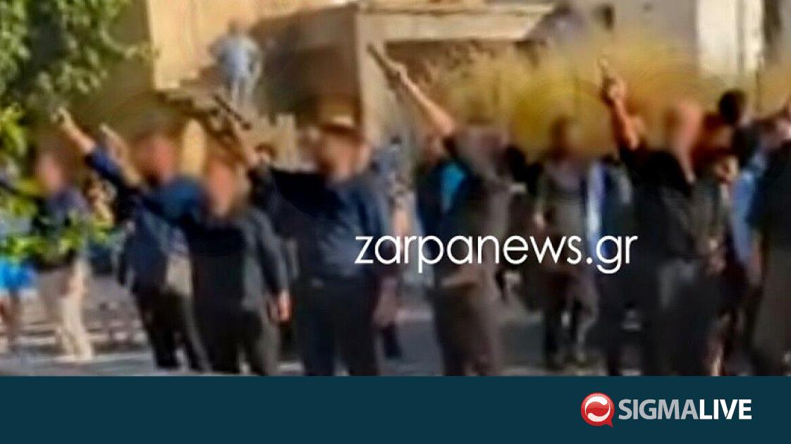 ΒΙΝΤΕΟ: Μπαλωθιές κατά ριπάς έξω από εκκλησία στα Χανιά εν ώρα γάμου ...