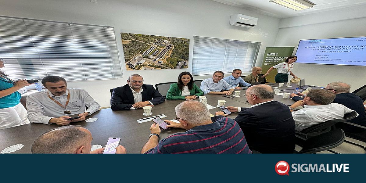 Ισχυρό μήνυμα MED9 για αντιμετώπιση της λειψυδρίας, είπε η Μ. Παναγιώτου - Sigmalive