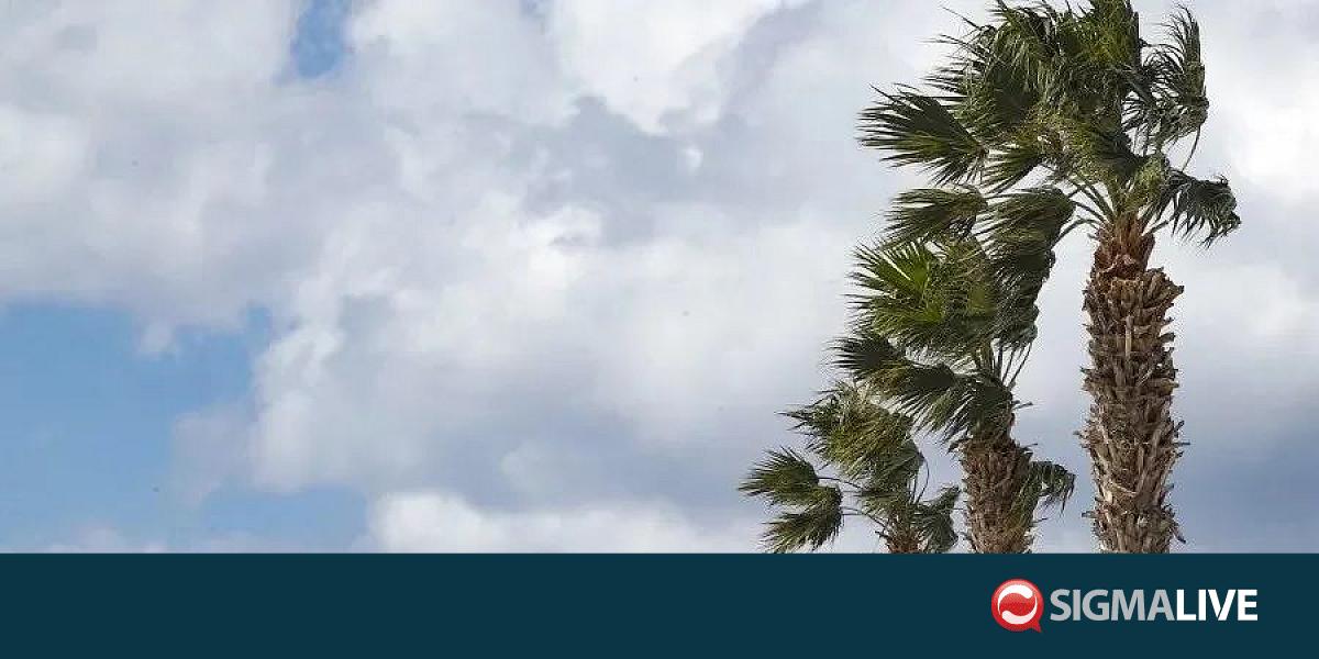 Βροχές και ισχυροί άνεμοι σήμερα – Δείτε αναλυτικά - Sigmalive