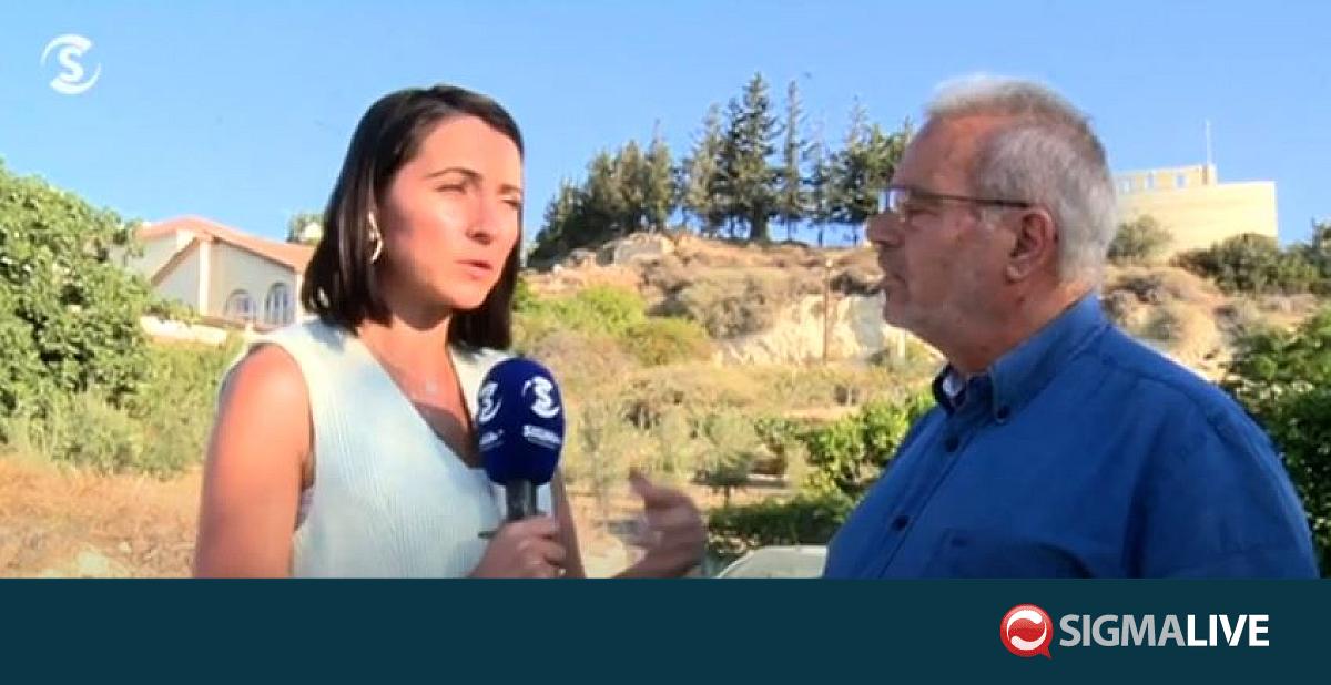 Κοινοτάρχης Πισσουρίου: Καμία μετατόπιση εδάφους εξαιτίας του σεισμού (VID) - Sigmalive